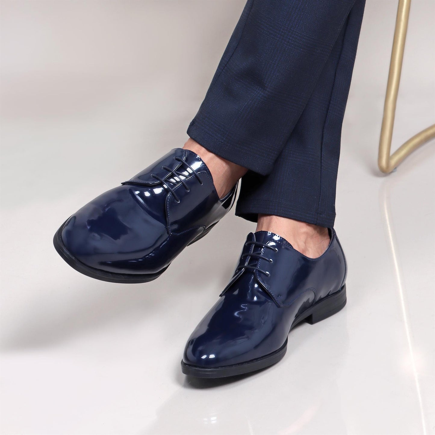 Shoes Classic Basic Shinny | Navy – Fidel Verta